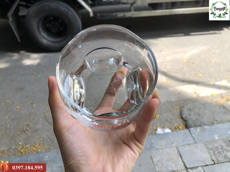 Bộ Bình Ly Thuỷ Tinh Ocean In Logo Viettel Logistics Theo Yêu Cầu