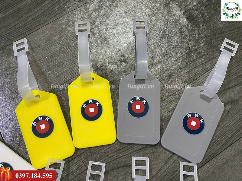 Thẻ Treo Hành Lý In Logo Theo Yêu Cầu BBK Bằng Nhựa Giá Rẻ Hà Nội